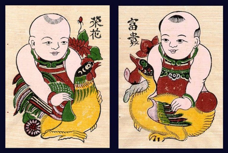 Top 10 Mẫu Tranh Đông Hồ độc đáo - Tranhlinh.com